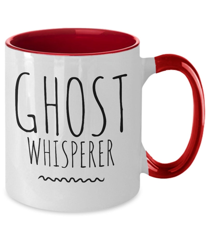 Ghost Whisperer Mug Ghost Hunter Coffee Cup Seance Mug Spirit - Etsy