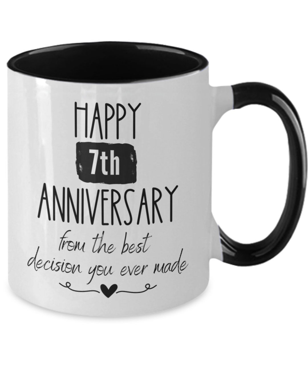 7th Anniversary Gift, Wedding Anniversary Gifts, Funny Anniversary ...