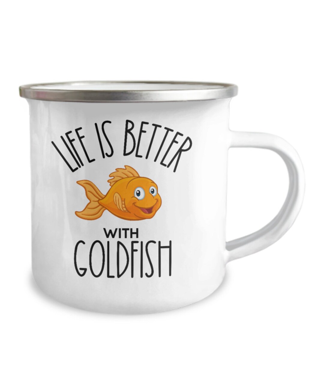 Goldfish Gift, Goldfish Gift, Goldfish Owner Mug, Camping Mug, Fish ...