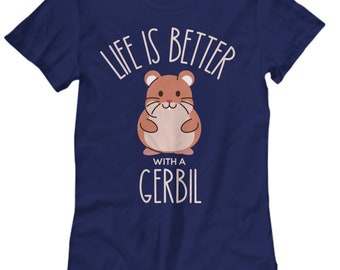 Peace Love and Gerbils Gerbil Shirt - Etsy