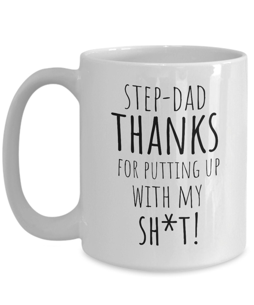 Funny Step dad gift Bonus dad gift Stepdad mug Step dad mug | Etsy