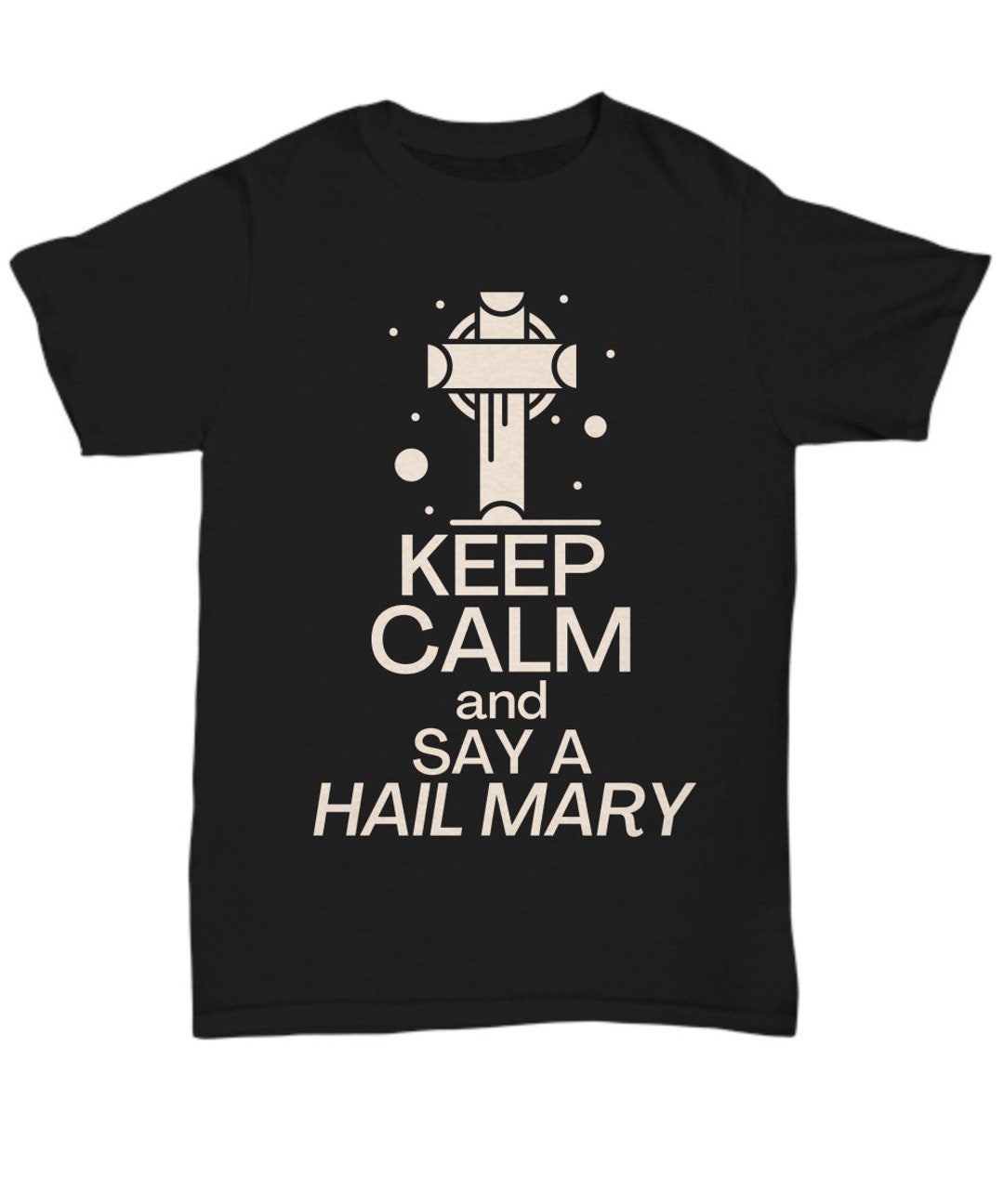 Hail Mary Shirt, Virgin Mary Gift, Rosary Shirt, Prayer Shirt, Mary ...