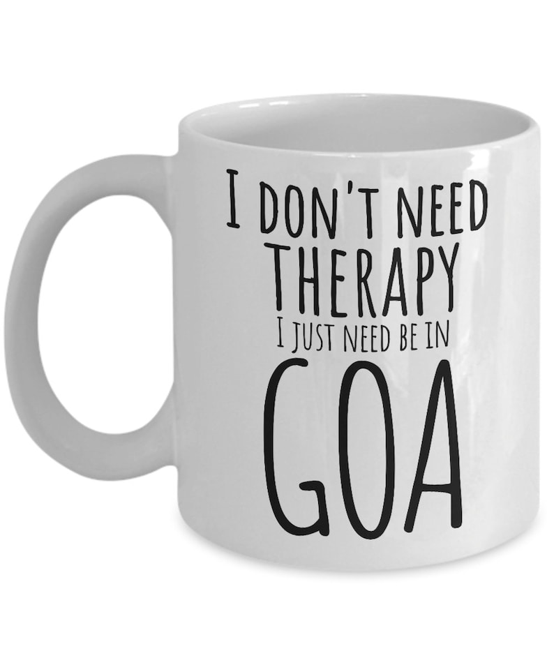 Goa Coffee Cup Goa India Holiday Gift Love Goa Mug Dreaming - Etsy