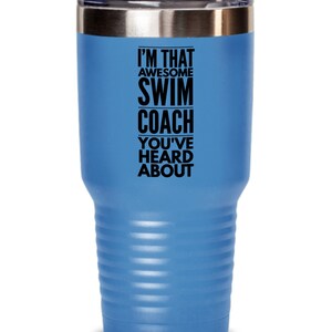 Swim Coach Gift, Swimming Coach Tumbler, Funny Gifts for Swim Coaches ...