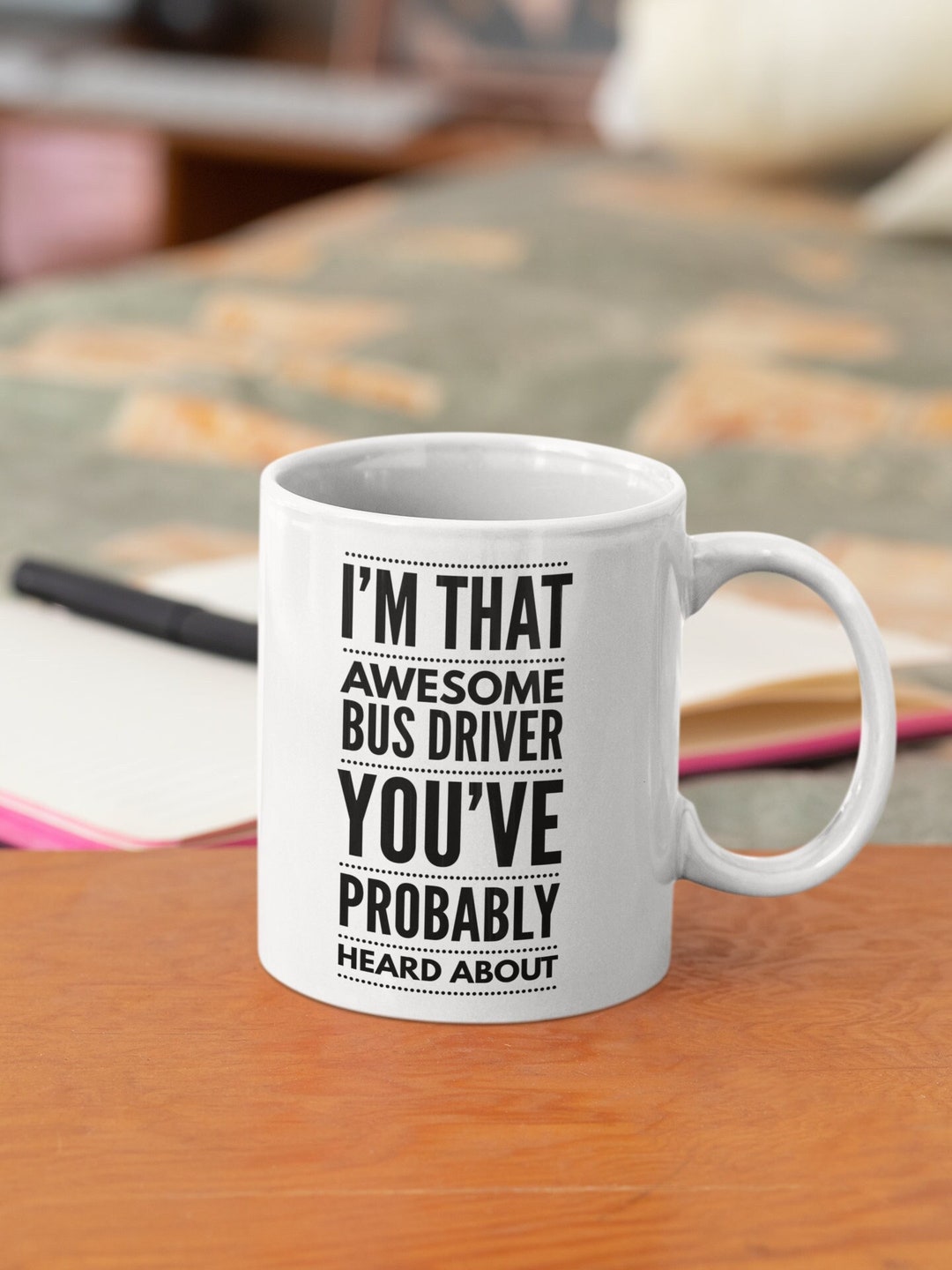 Bus Driver Gift, Bus Driver Mug, Funny Present for Bus Driver, Coach ...