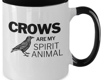 Funny Crow Mug - Etsy