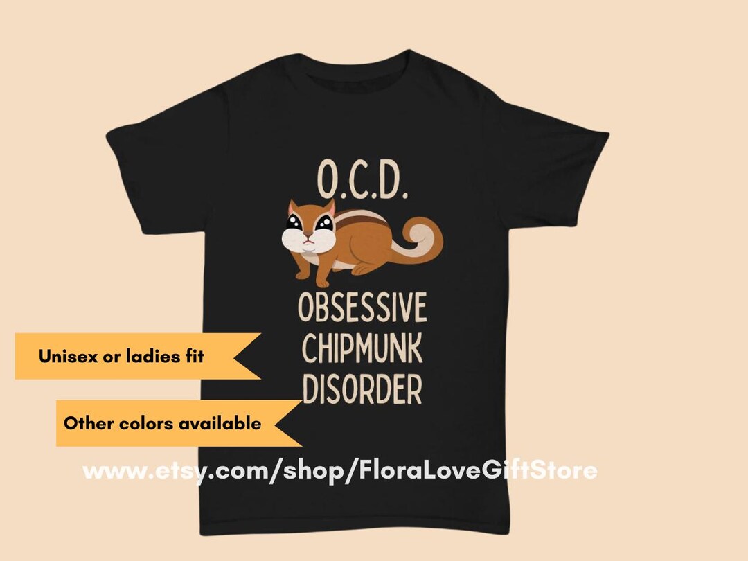 Chipmunk Shirt, Funny Chipmunk Gifts, Chipmunk Tshirt, Gift for ...