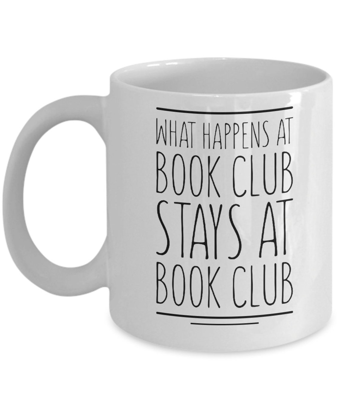 Book club coffee cup Bookclub coffee mug Mugs about book club | Etsy