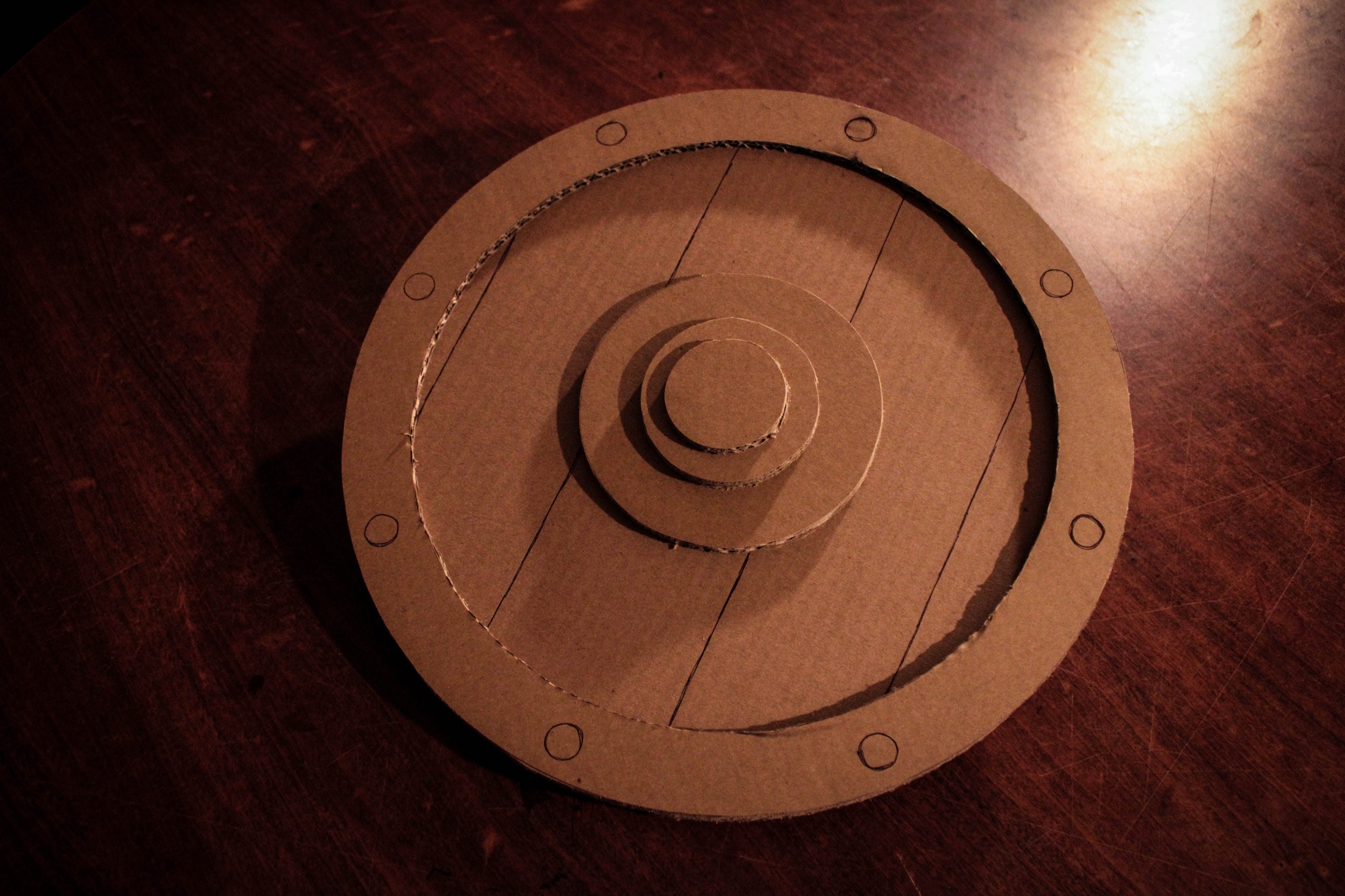 Skjaldborg Viking Shield PDF Printable Pattern Cardboard - Etsy Singapore