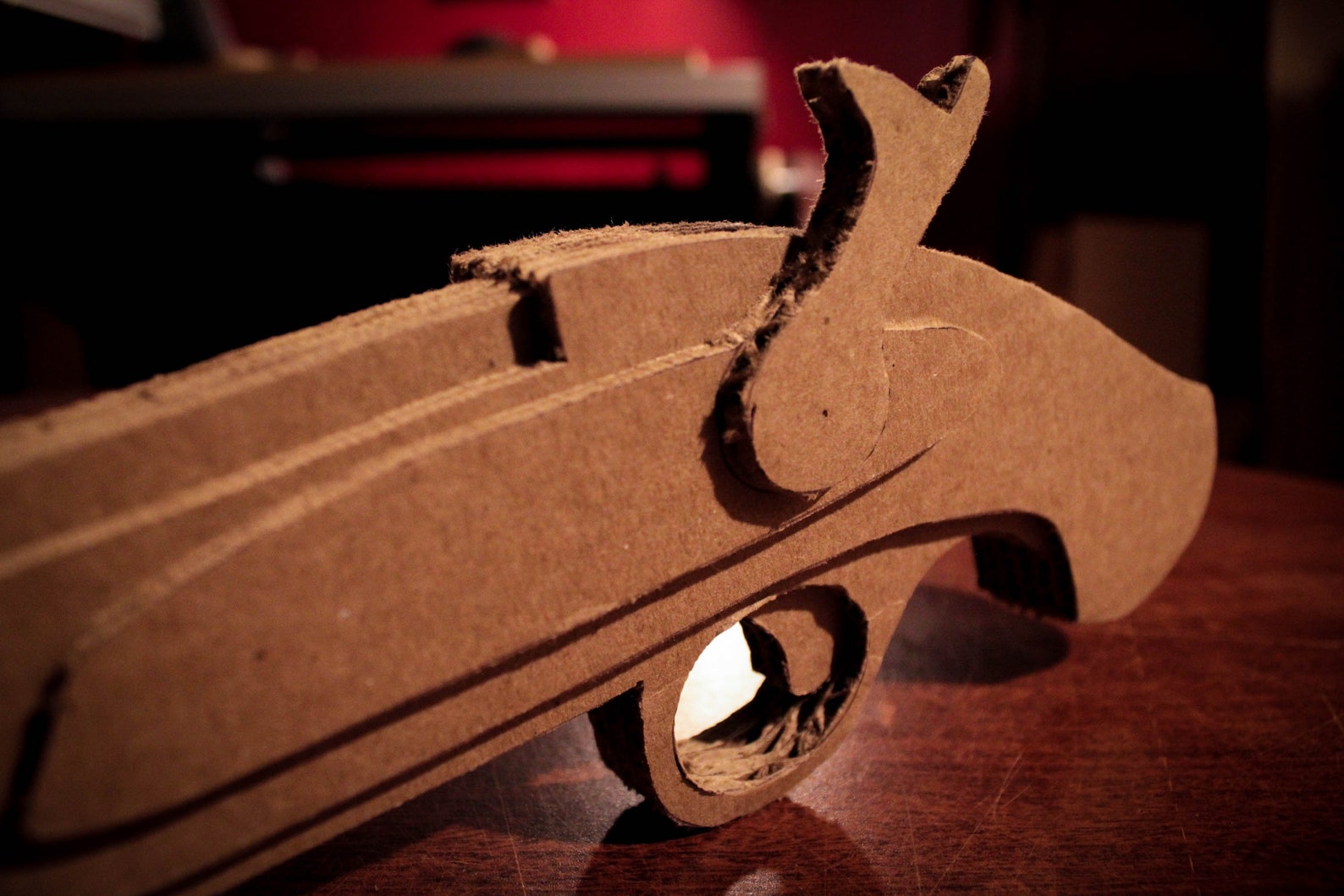 Landlubber Flintlock || PDF Printable Pattern Cardboard Pewpew, Toy ...