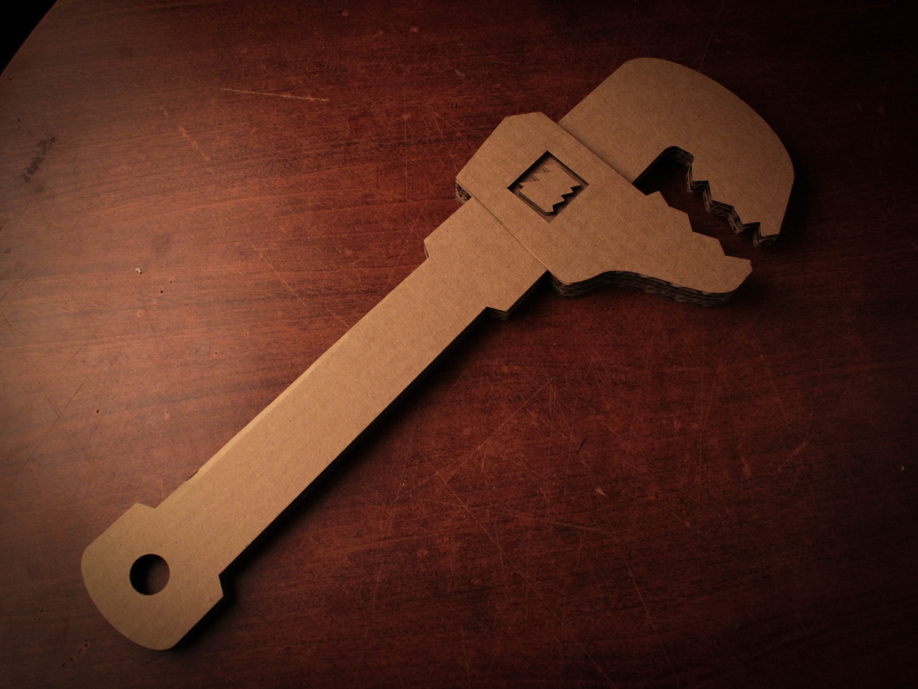 Manic Mechanic Mace PDF Printable Pattern Cardboard Wrench - Etsy