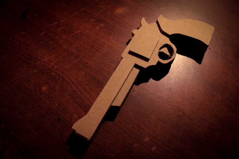 A Revolver Named Amigo PDF Printable Pattern Cardboard Pewpew, Toy ...
