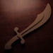 Arabian Knight's Scimitar PDF Printable Pattern Cardboard Sword, Recyle ...