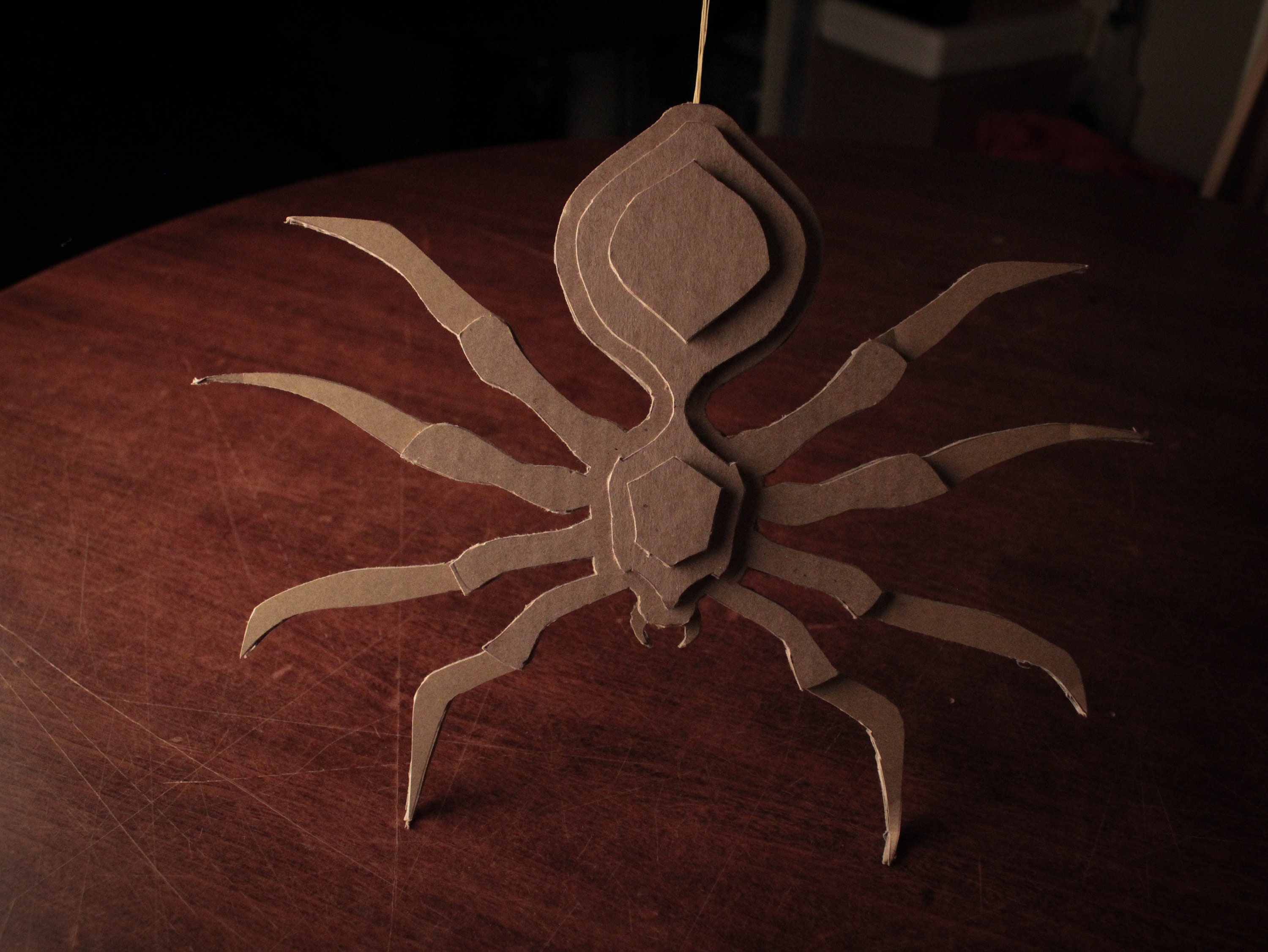 Mr Dangles PDF Printable Pattern Cardboard Spider Hanger - Etsy