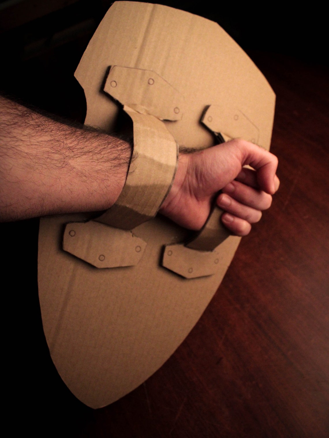 Silver Dragon Knight Shield || PDF Printable Pattern Cardboard Sword ...