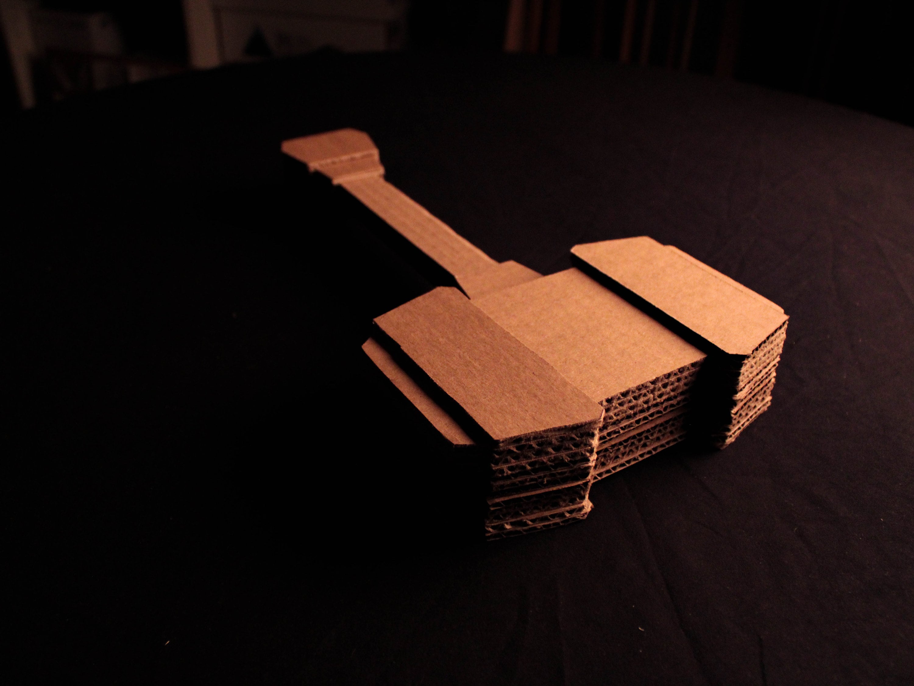 THUNDERGOD PDF Printable Pattern Cardboard Hammer Toy - Etsy