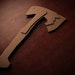Houndstooth Hatchet || PDF Printable Pattern Cardboard Axe, Recyle DIY ...