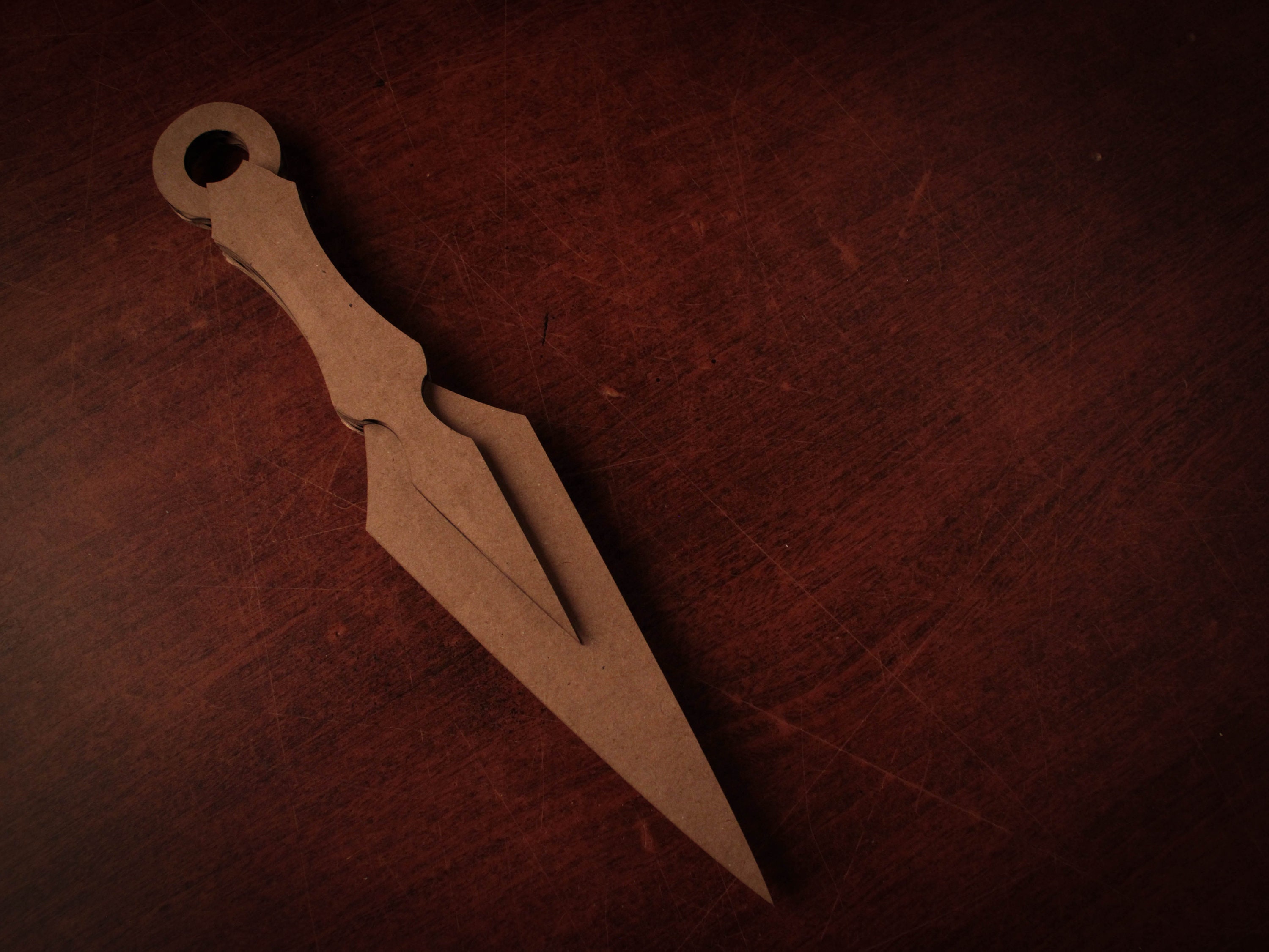 Warleaf Kunai PDF Printable Pattern Cardboard Ninja Knife - Etsy Canada