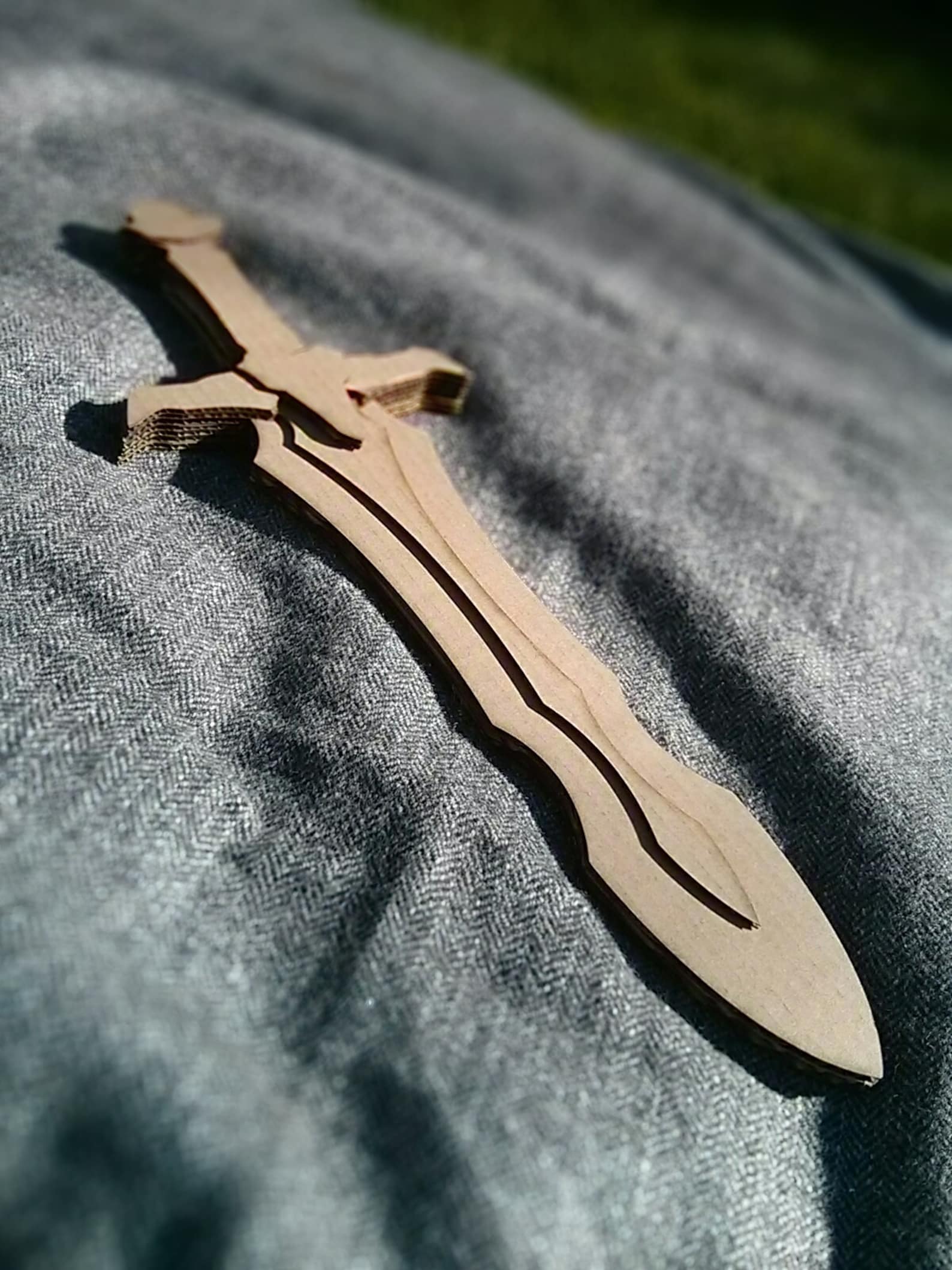 Hero's Main Gauche PDF Printable Pattern Cardboard Sword, Recyle DIY ...