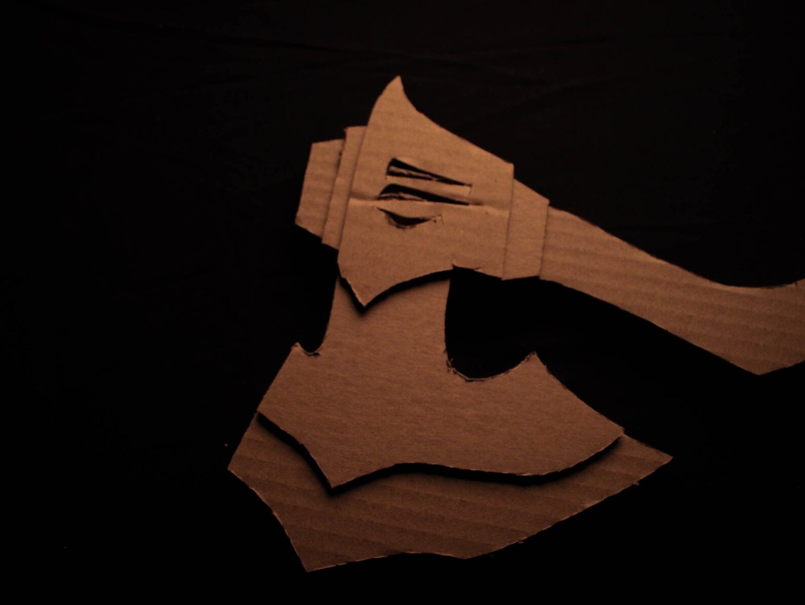 Goblin Choppa || PDF Printable Pattern Cardboard Axe, Recyle DIY Craft ...