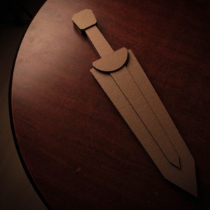 Sword of the Struggler Giant Slab of Cardboard, Inspired Guts Berserk ...