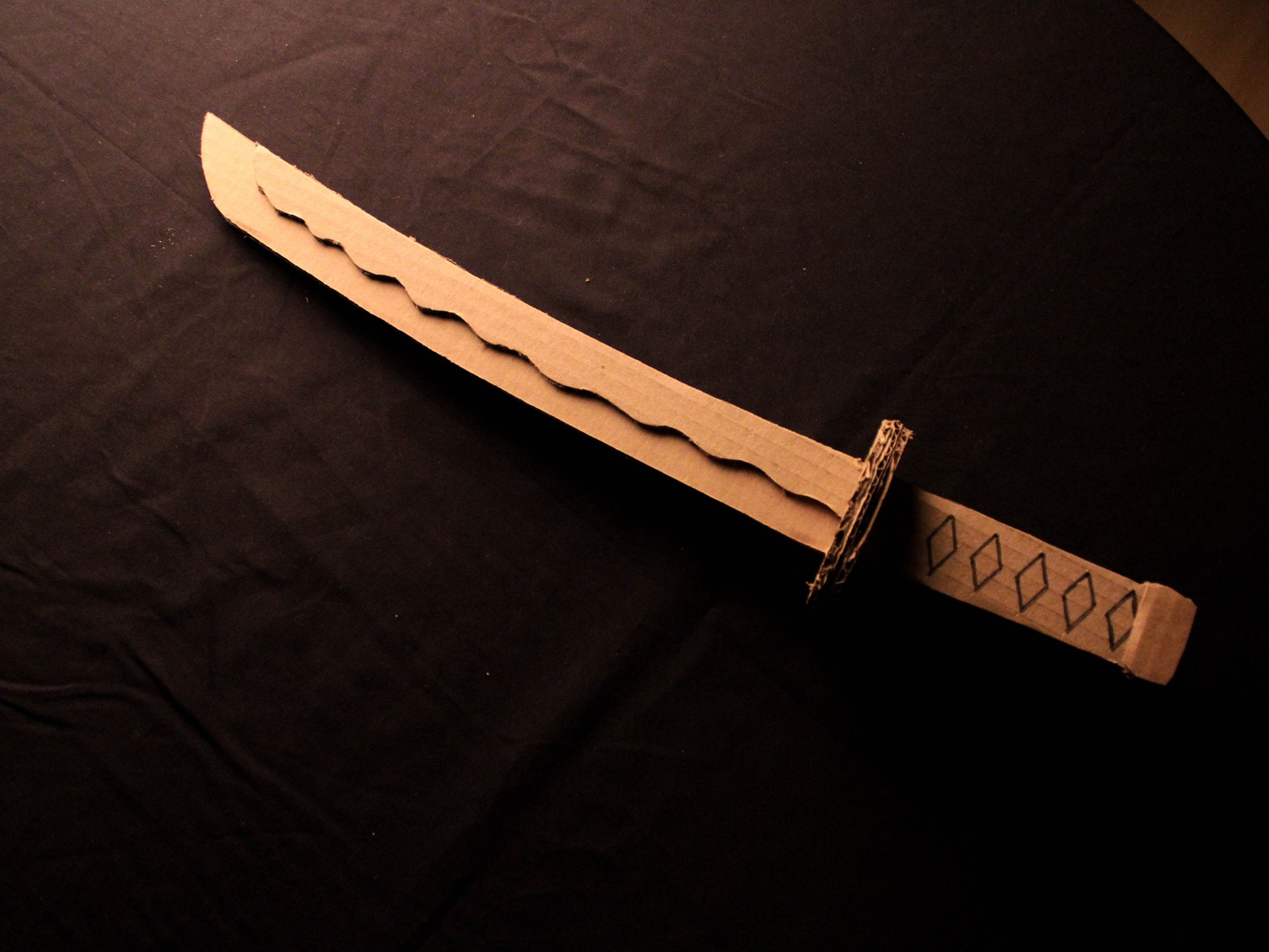 Ryujin Katana PDF Printable Pattern Cardboard Ninja Sword - Etsy Canada
