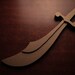 Arabian Knight's Scimitar || PDF Printable Pattern Cardboard Sword ...