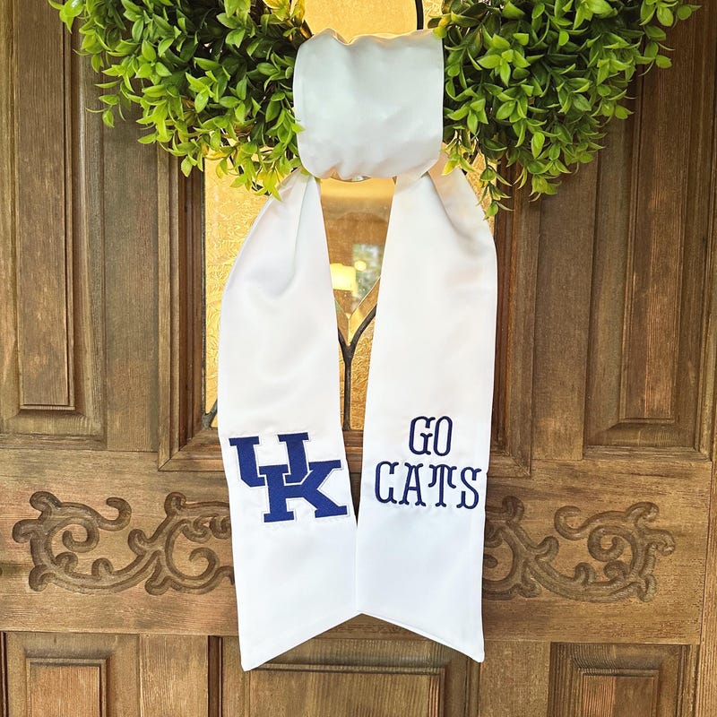 University Wreath Sashes - Etsy
