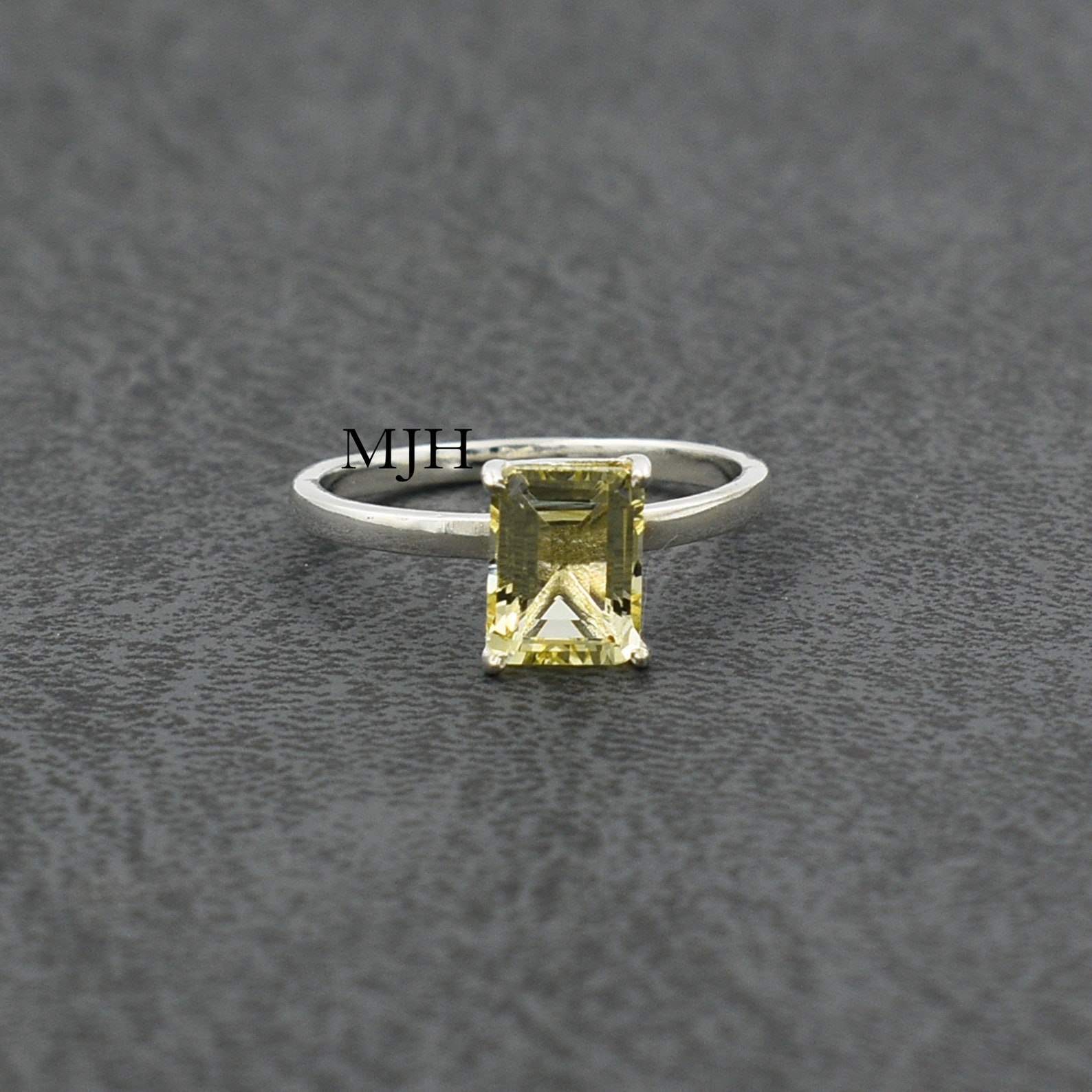 Helidor Ringnatural Heliodor Ring Golden Beryl Ring Halo - Etsy