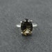 Smoky Ring Natural Brown Smoky Diamond Cut Ring Promise - Etsy