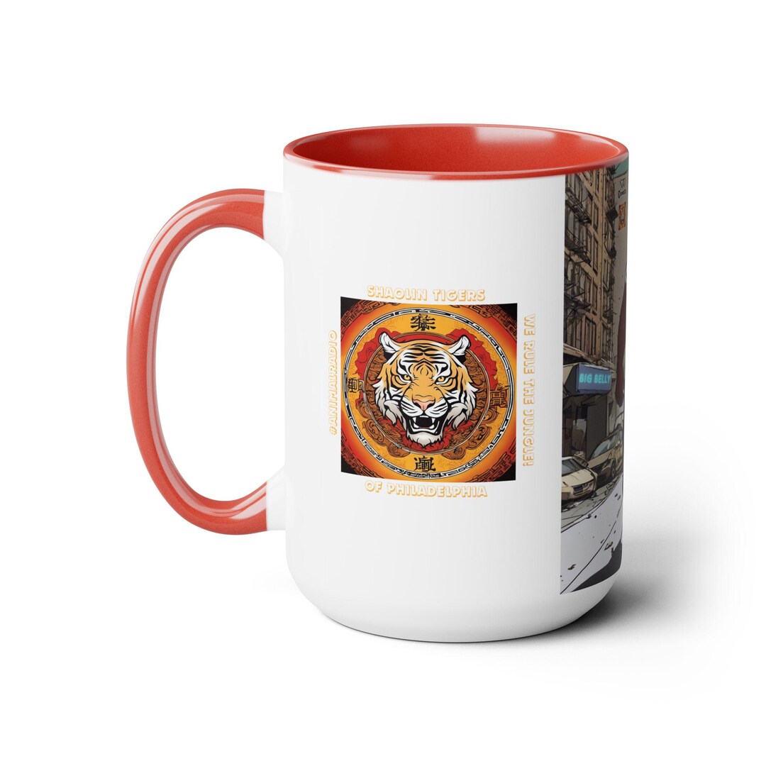 Big Belly From Shaolin Tigers Official JW Comics Ceramic Mug 15oz - Etsy