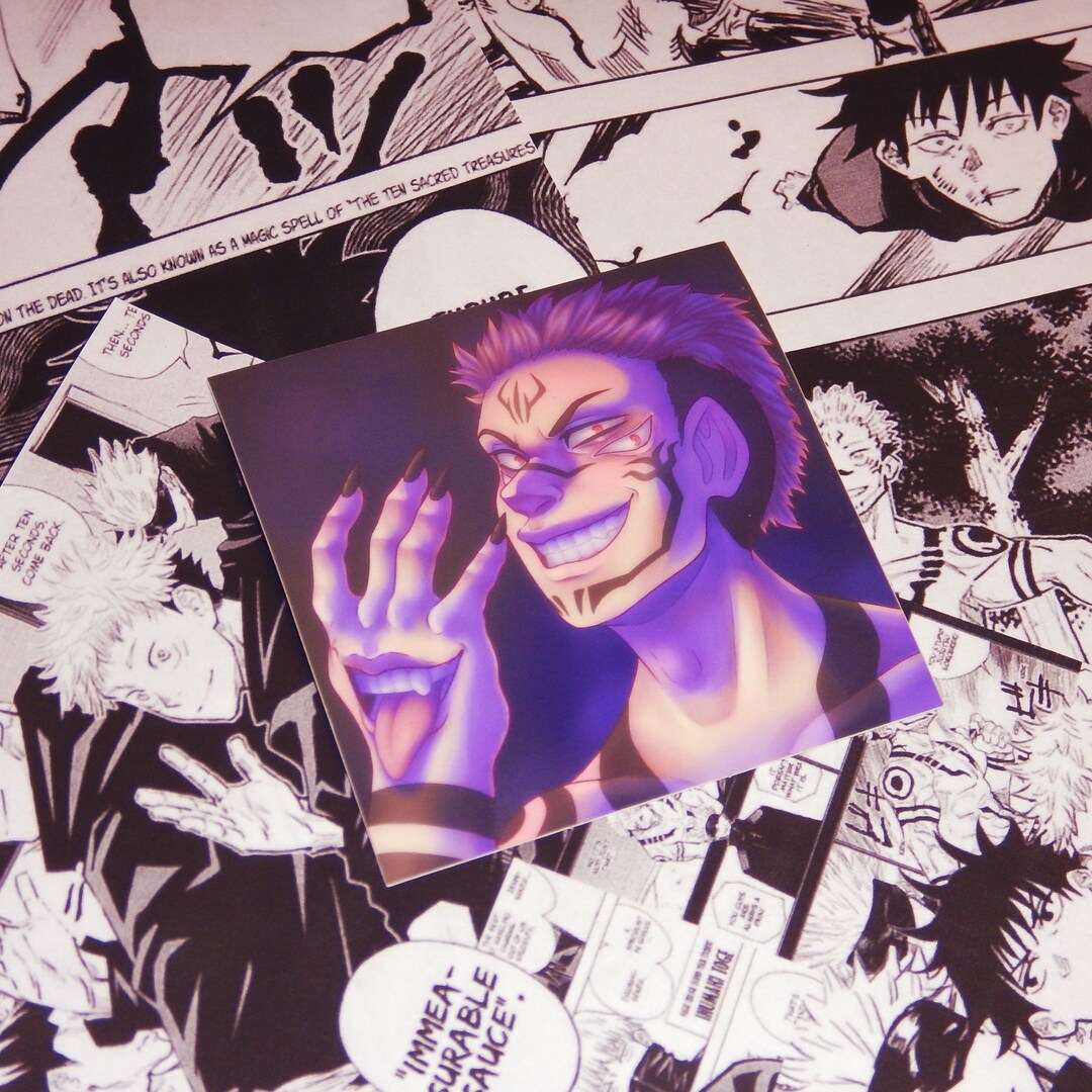 Sukuna Stickers - Etsy