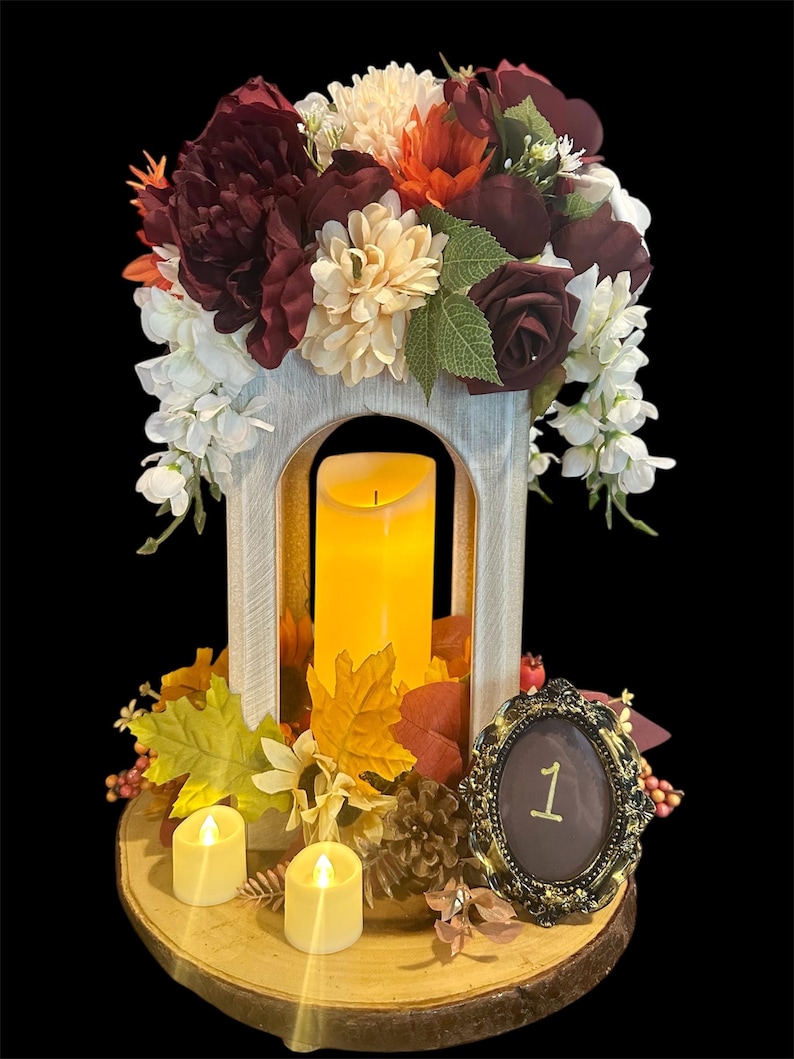 Custom Rustic Fall Centerpieces - Etsy