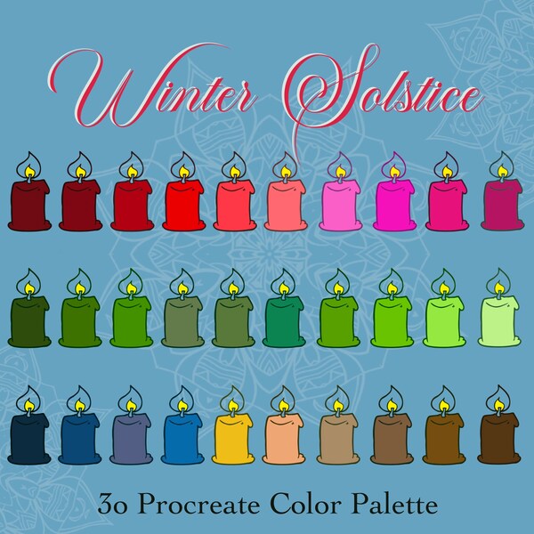 Witch Color Palette - Etsy