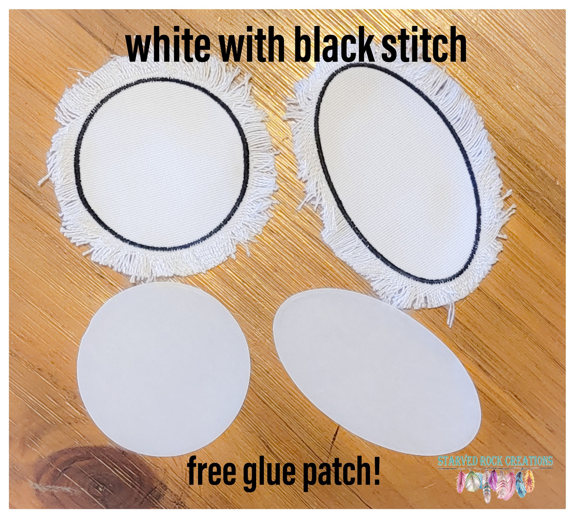 Sublimation HTV Vinyl Embroidery Raggedy Patch Blank - Etsy