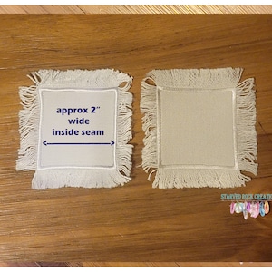 Sublimation Raggedy Patch Blank | Frayed Embroidered Edge Hat Patches ...