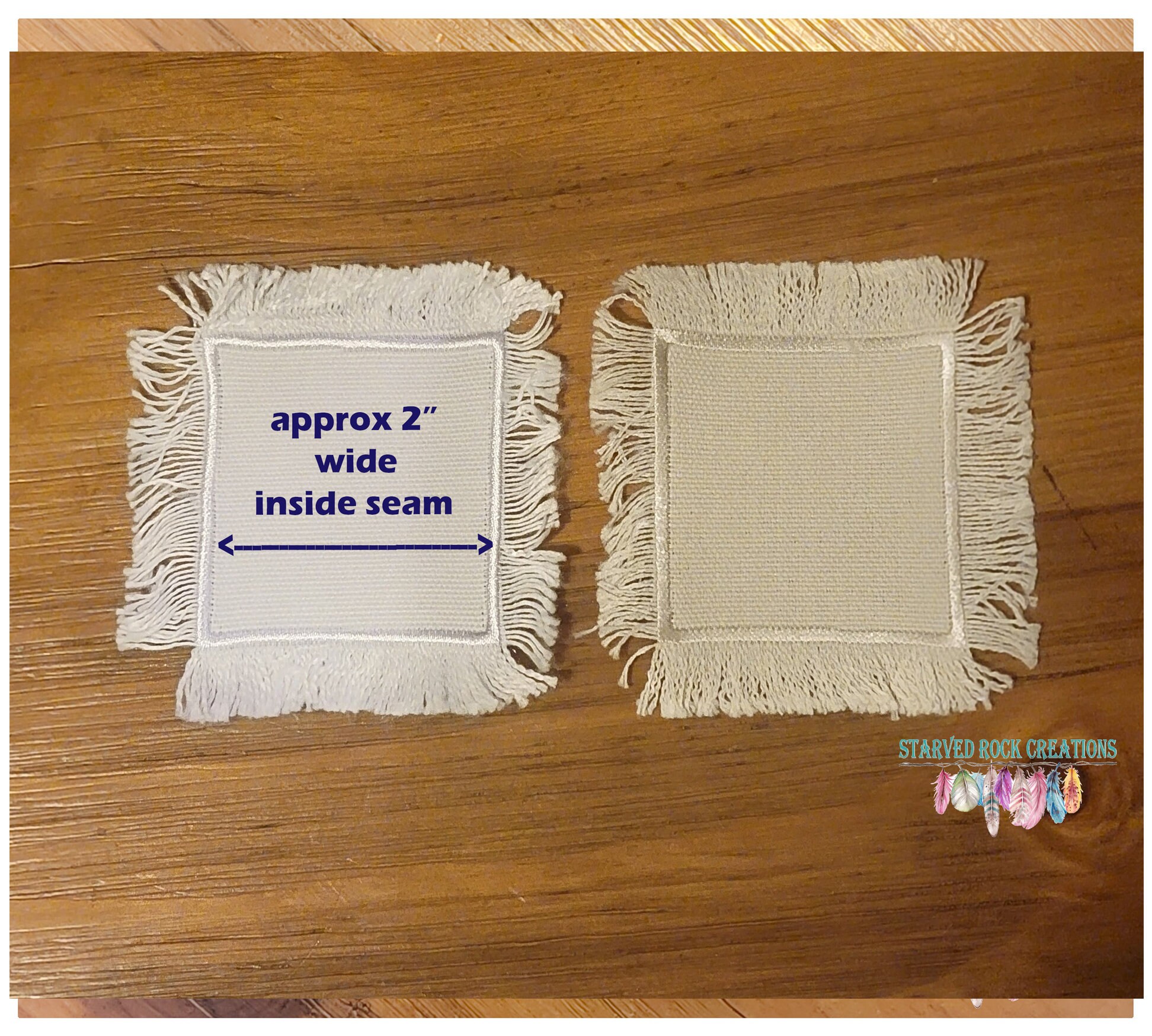 Sublimation Raggedy Patch Blank Frayed Embroidered Edge Hat - Etsy