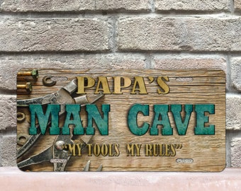 Man Cave License Plate | Etsy