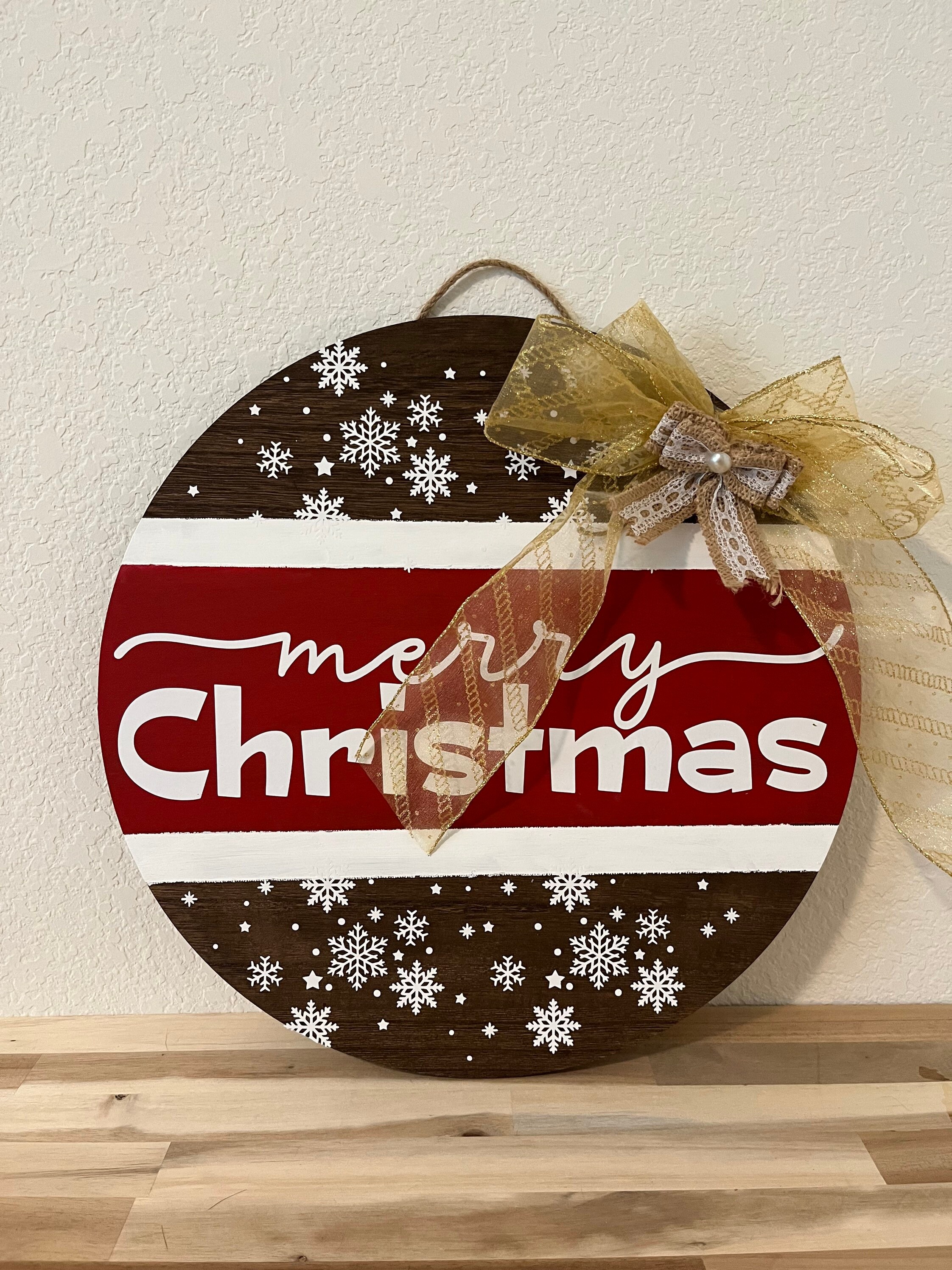 Merry Christmas Door Sign, Merry Christmas Wall Decor, Christmas Wall ...