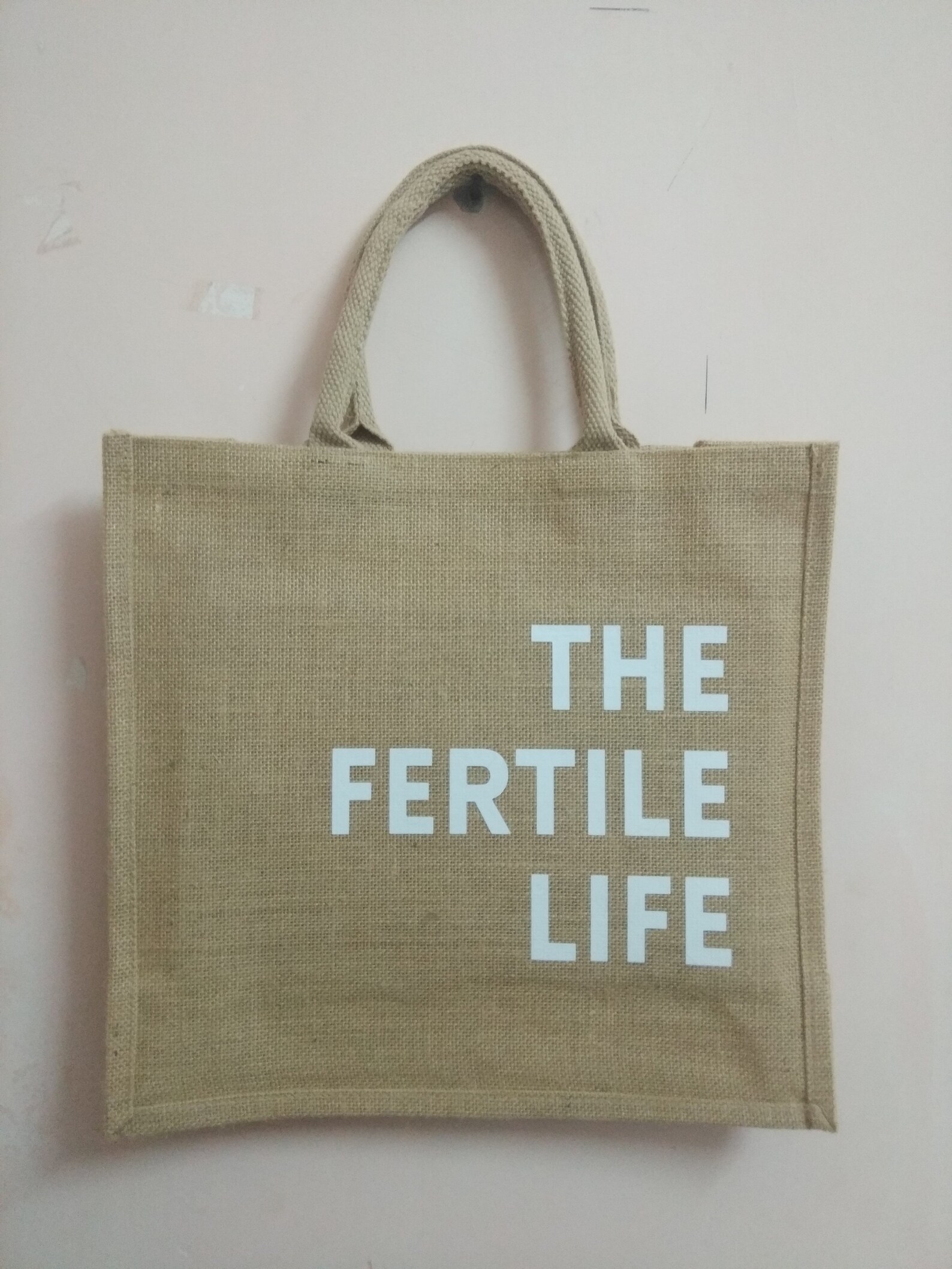 Jute Bag Personalized Tote Bag Jute Gift Bag Natural Jute | Etsy