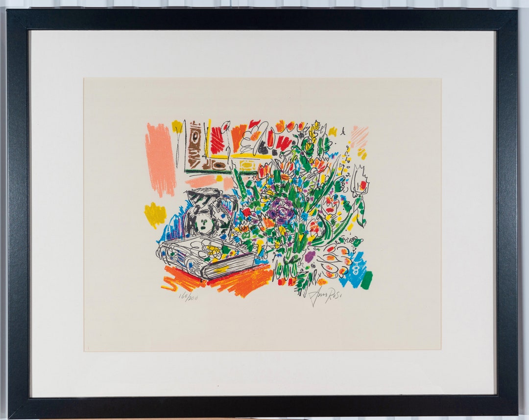 Still Life, by Jack Amoroso - 17x22" Lithograph - Etsy