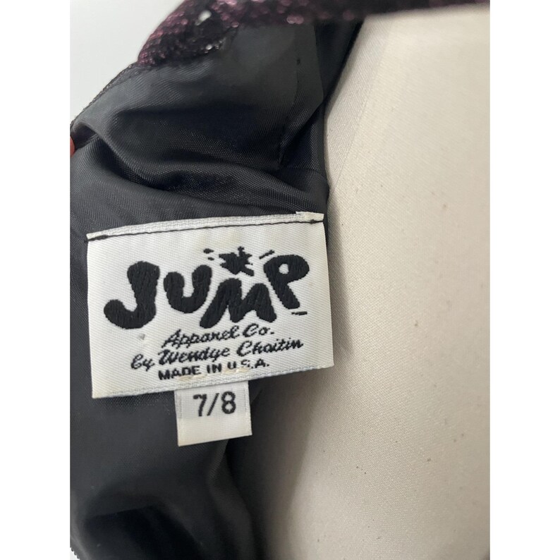 Vintage Jump Halter Dress Womens 90s Purple 7/8 Dark Fairy Y2K ...