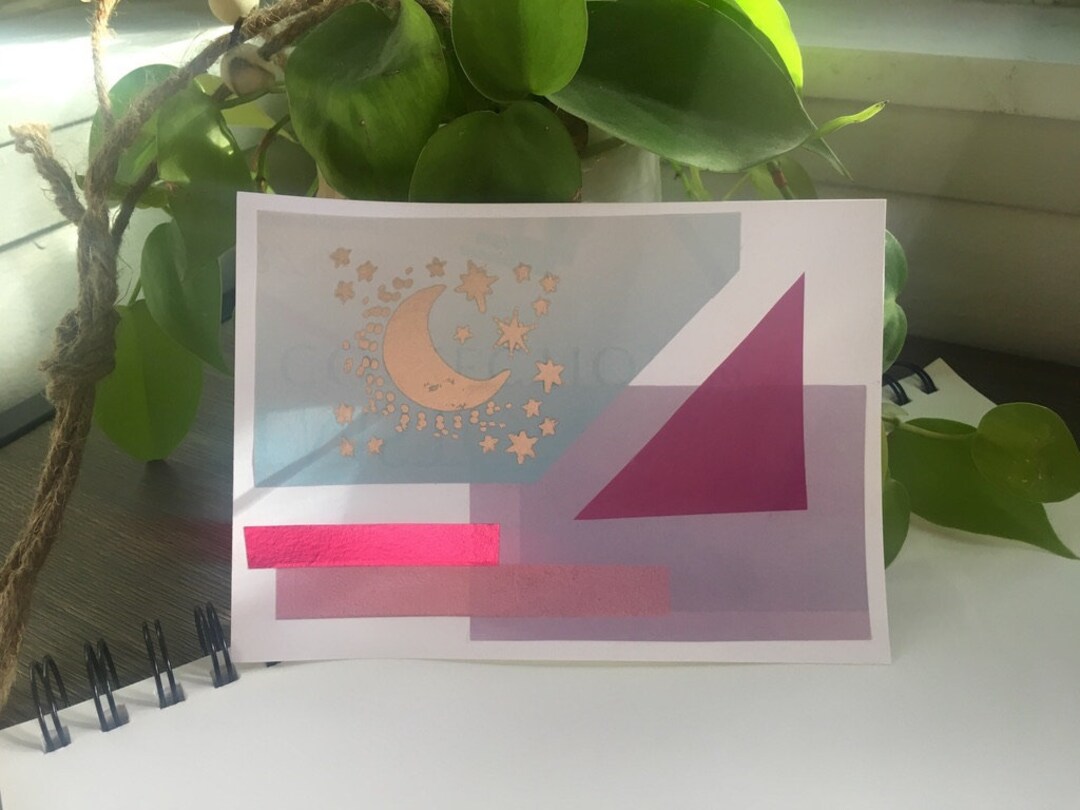 Handmade ~night Sky~ Collage II - Etsy