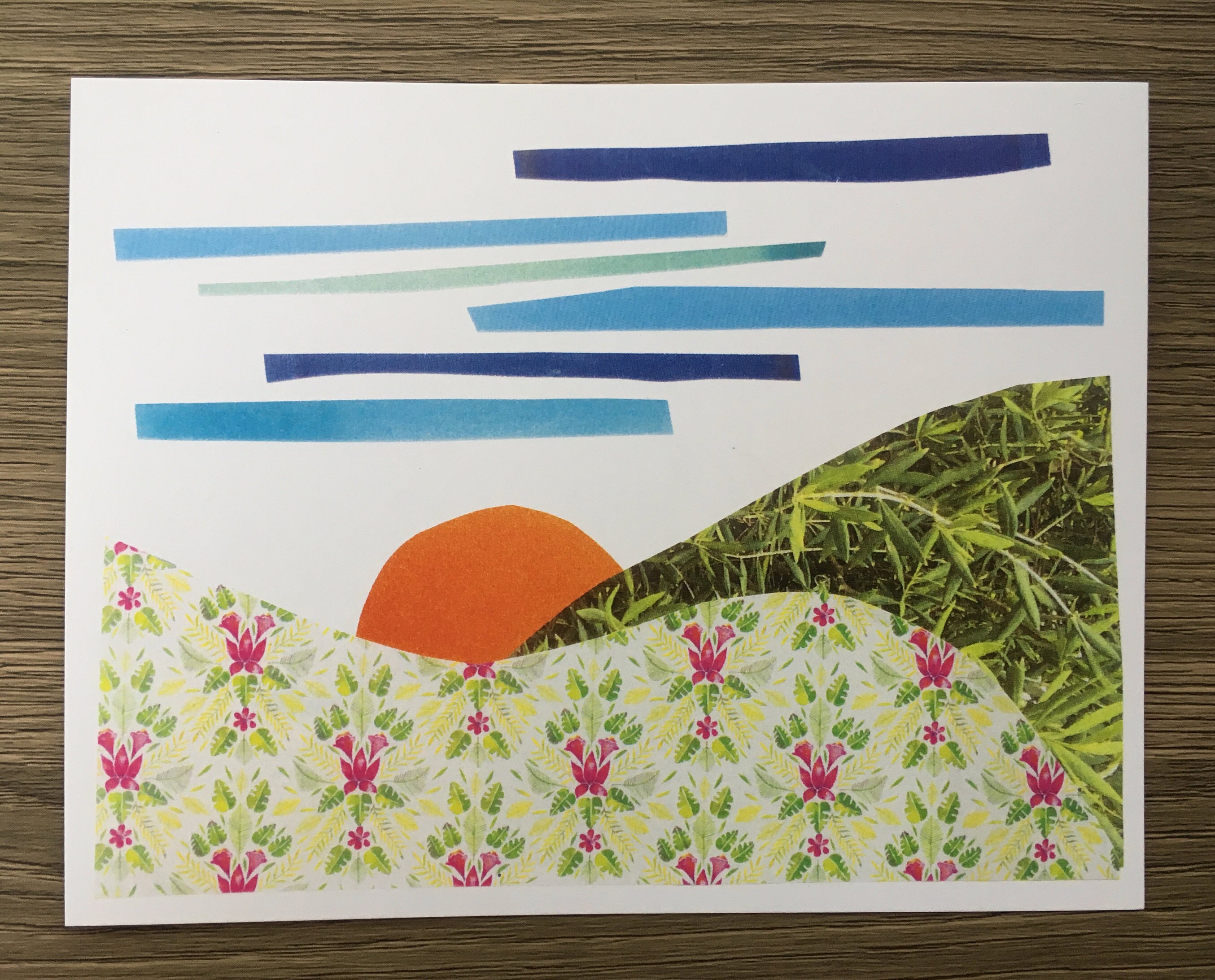 Mountain Sunrise/sunset Collage Postcards (pack of 6) - Etsy