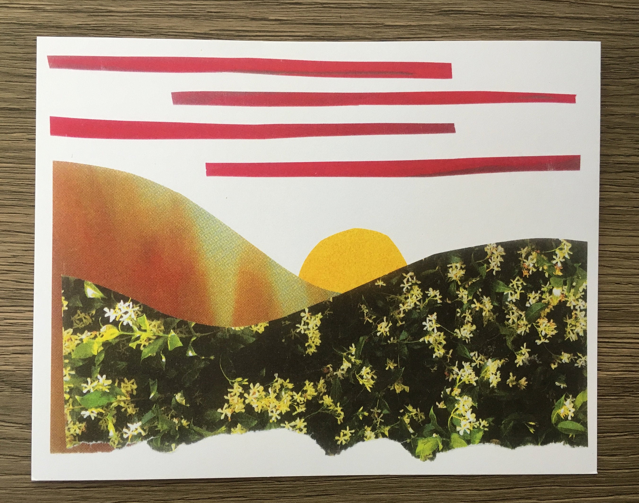 Mountain Sunrise/sunset Collage Postcards (pack of 6) - Etsy