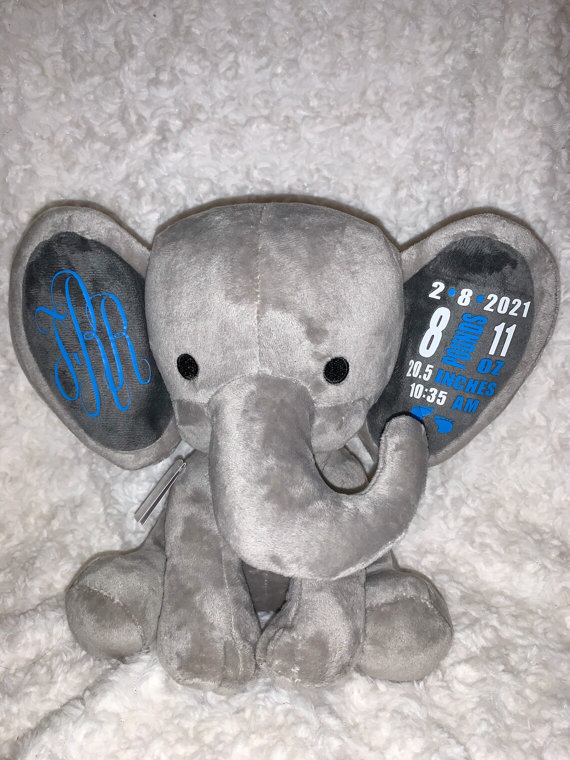 Birth Announcement Elephant - Etsy