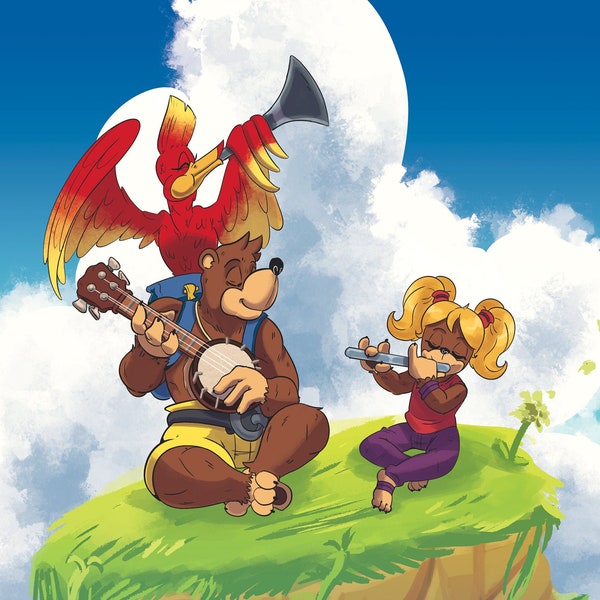 Banjo Kazooie - Etsy