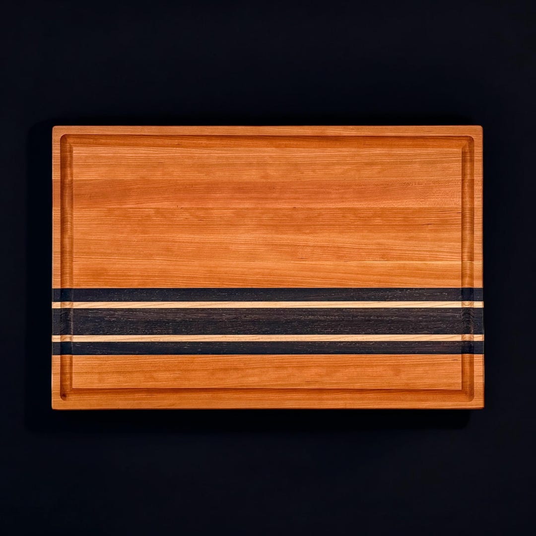 SHIPS FAST - 30x20x2 BBQ Chopping Block, Hardwood Cutting Board ...