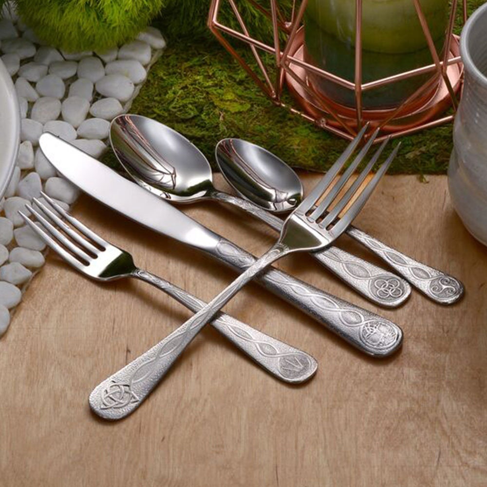 Celtic 65 Piece Flatware Set Service for 12 Includes Serving | Etsy