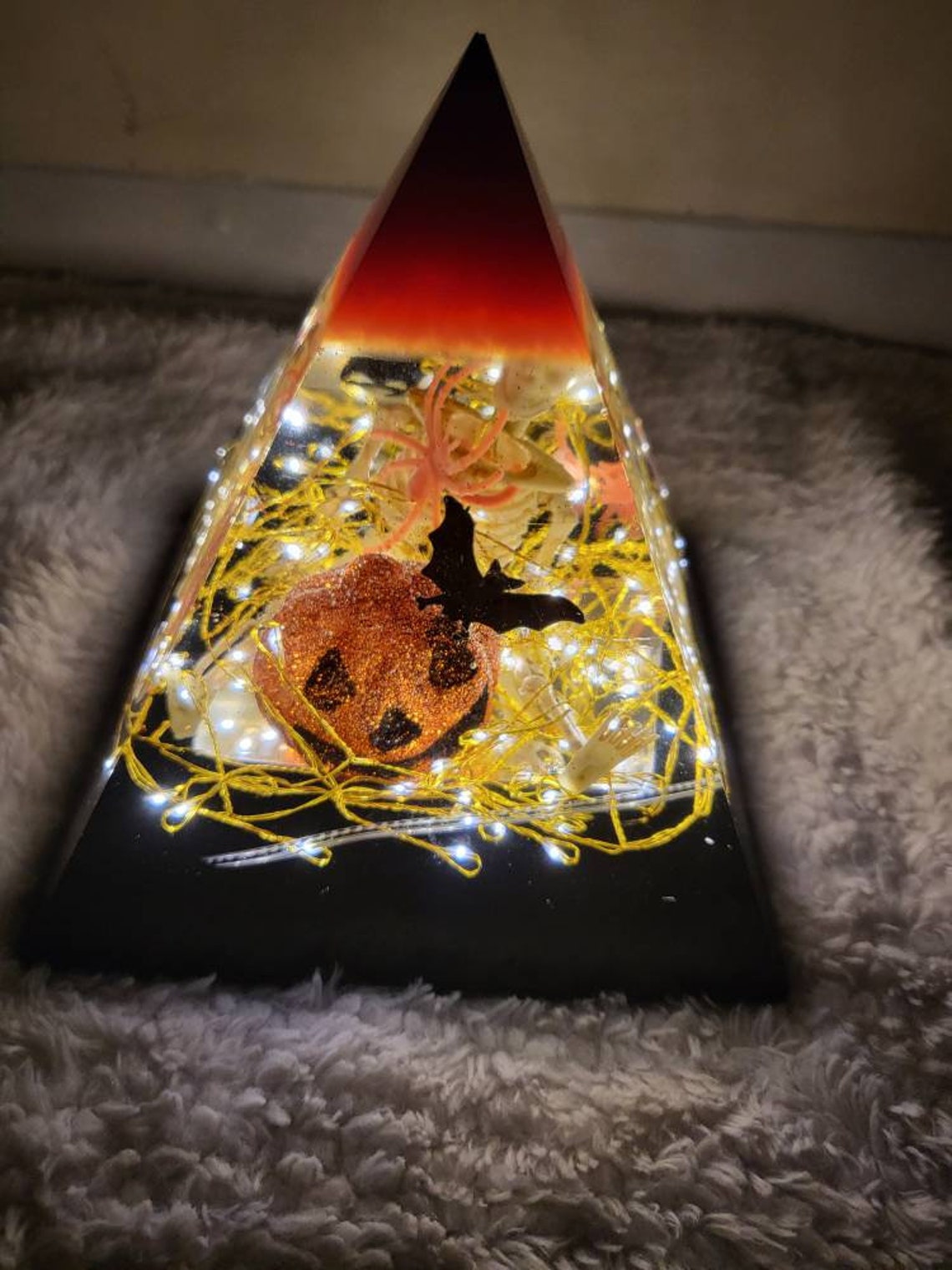 Custom Resin Pyramid, Large - Etsy